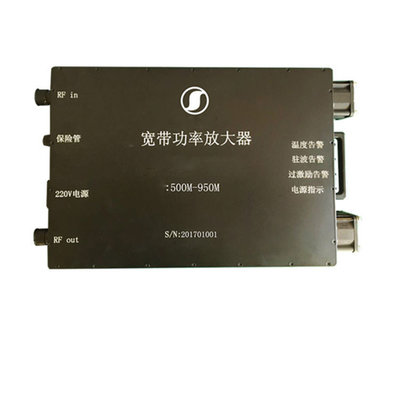 Long range audio video signal boosting wireless radio power amplifier