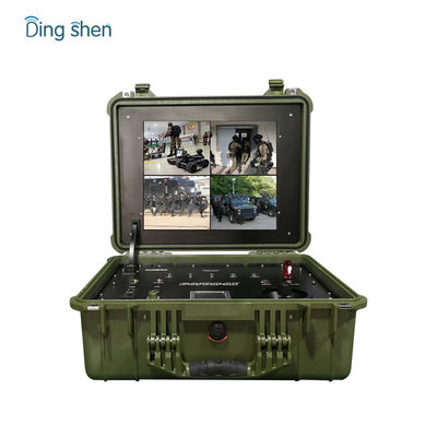 4 Channels COFDM HD Video Transmitter Outdoor Wireless AV Receiver